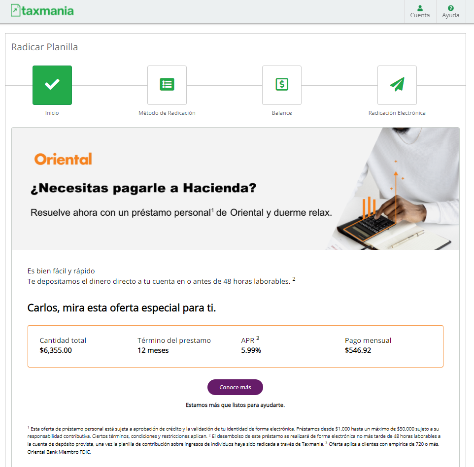 💡How to apply for a personal loan through Taxmania? – Taxmania